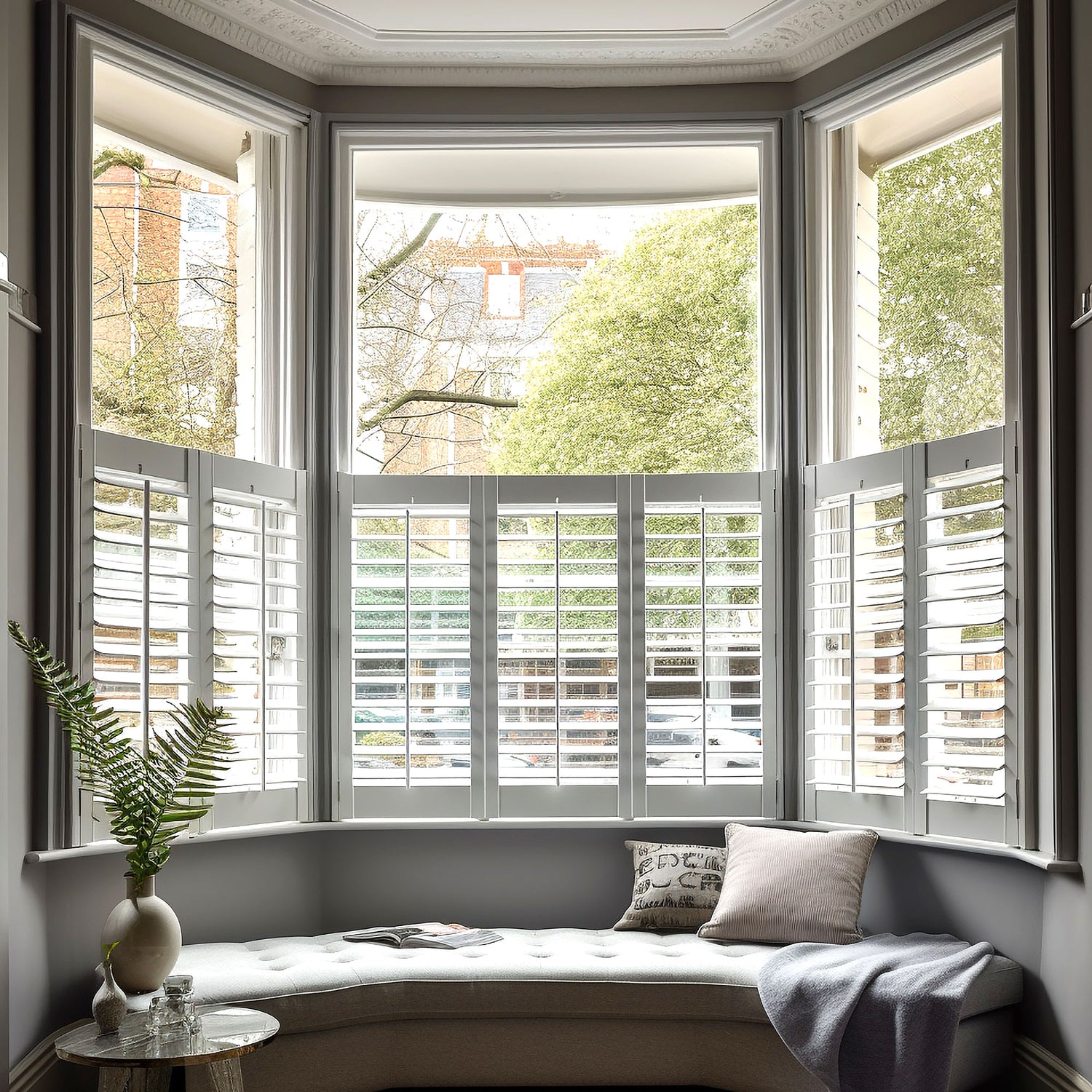 Cafe Style Waterproof PVC Shutters – Shutterplus